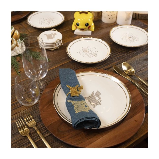 Pokémon Winter Wonders Dinner Plates (4-Pack) | Pokémon Center Official ...