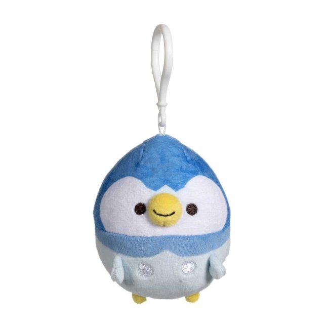 Piplup Microbead Plush Key Chain | Pokémon Center Canada Official Site