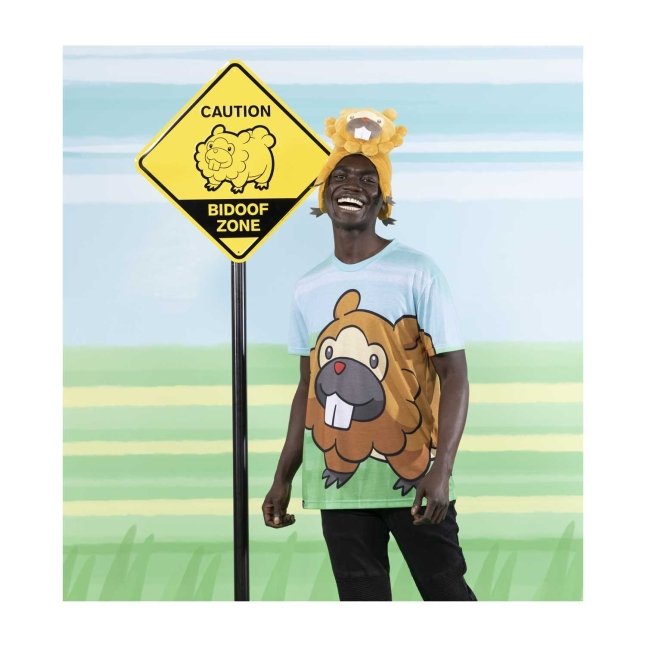 Bidoof Plush Hat (One Size-Adult) | Pokémon Center Official Site