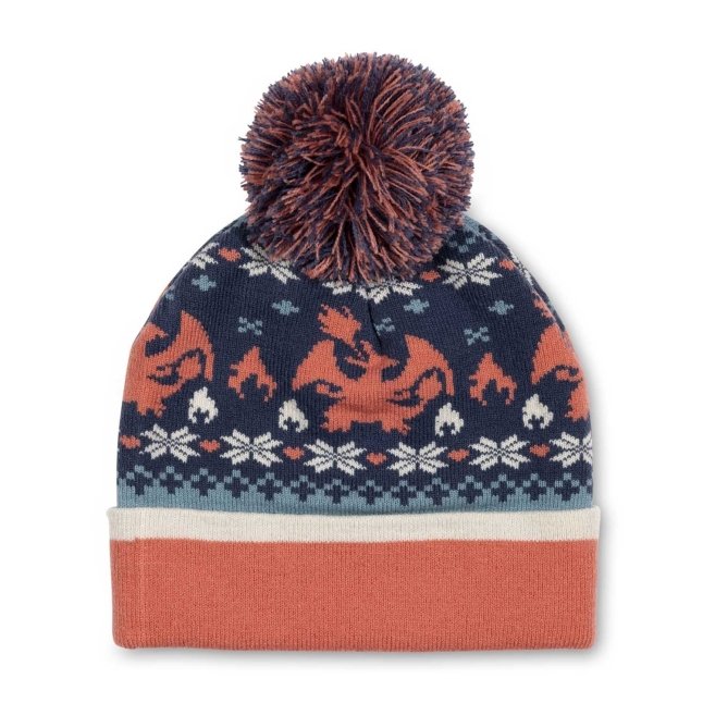 Charizard Festive Winter Knit Beanie (One Size-Adult) | Pokémon Center ...