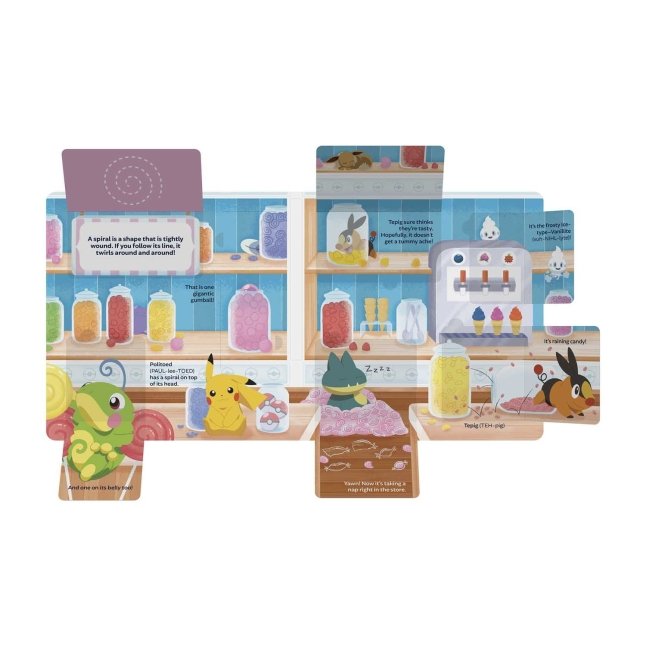 Pokémon Primers: Shapes Book | Pokémon Center UK Official Site