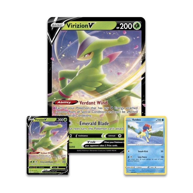 Pokémon TCG: Virizion V Box | Pokémon Center Official Site