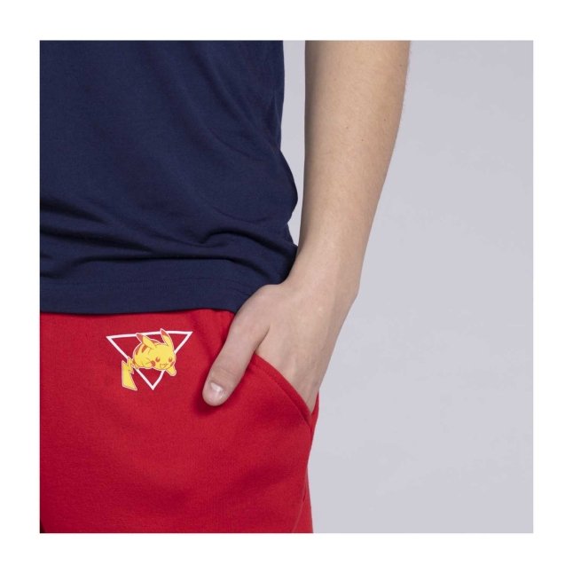 Pikachu Pokémon Active Red Jogger Pants - Adult | Pokémon Center ...