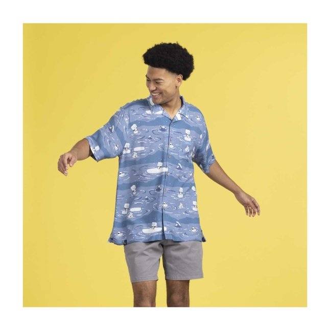 Pokémon Tropical Eiscue Frozen Seas Tropical Shirt - Men | Pokémon ...