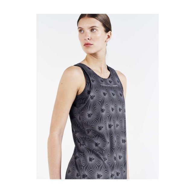 Pokémon Center × Craft: Pikachu Faun Black Open-Back Singlet - Women ...