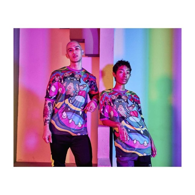 Pokémon Center × OMOCAT: Team Poison Jersey - Adult | Pokémon Center ...