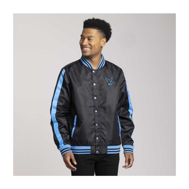 Articuno Pokémon Jackets Black Snap-Down Jacket - Adult | Pokémon ...