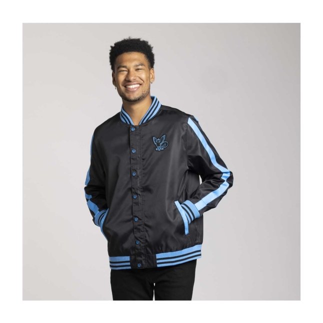 Articuno Pokémon Jackets Black Snap-Down Jacket - Adult | Pokémon ...