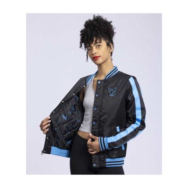 Articuno Pokémon Jackets Black Insulated Snap-Down Jacket - Adult ...