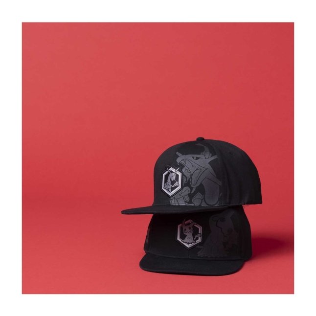 Rayquaza Black Flat-Bill Hat (One Size-Adult) | Pokémon Center Official ...