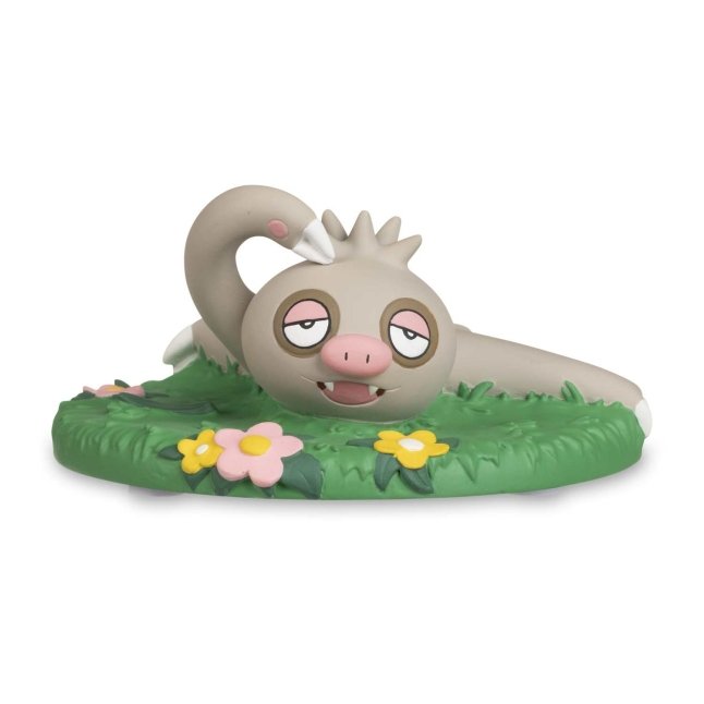 Pokémon Moods: Slakoth Relaxed Figure | Pokémon Center UK Official Site