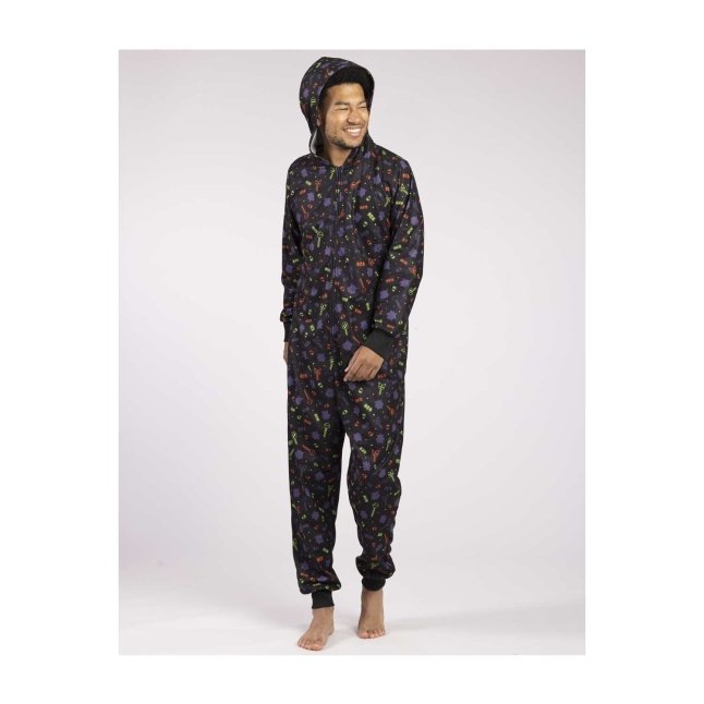 Gengar Pokémon Sweet Temptations Hooded One-Piece Pajamas - Adult ...