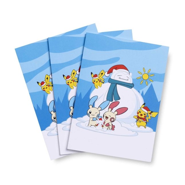 Together for the Holidays Greeting Cards (12-Pack) | Pokémon Center ...