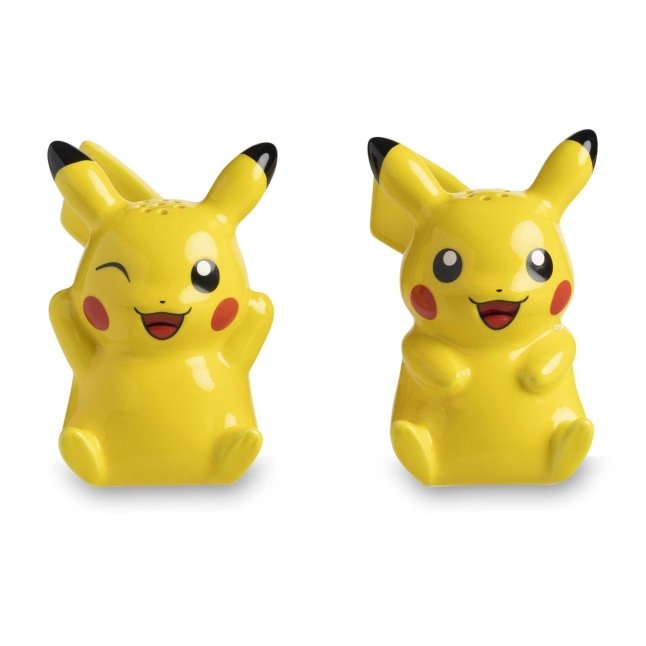 Pikachu Kitchen Ceramic Salt & Pepper Shaker Set | Pokémon Center ...