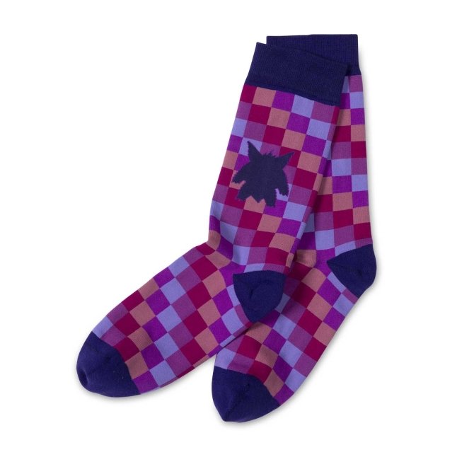 Gengar Crew Socks (One Size-Adult) | Pokémon Center Official Site