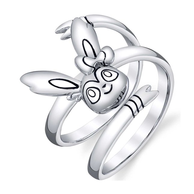 Pokémon Center × RockLove: Sylveon Sterling Silver Wrap Ring | Pokémon ...