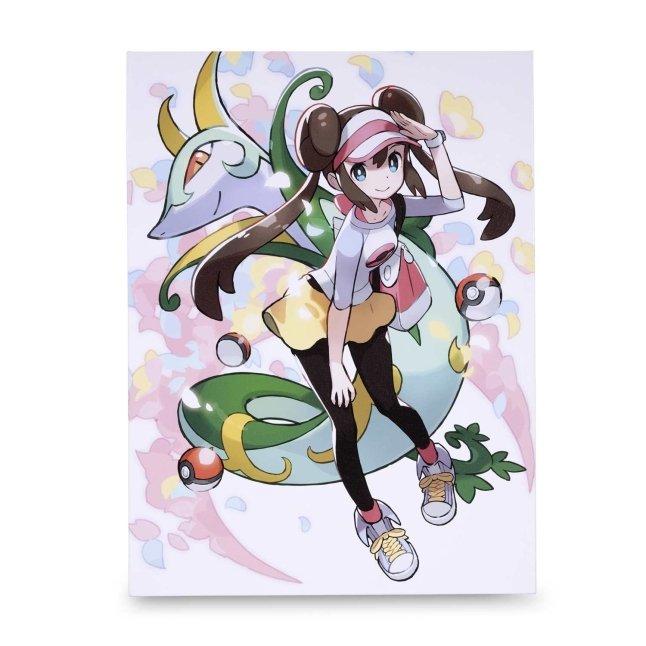 Pok mon Trainers Rosa Canvas Wall Art Pok mon Center Official Site