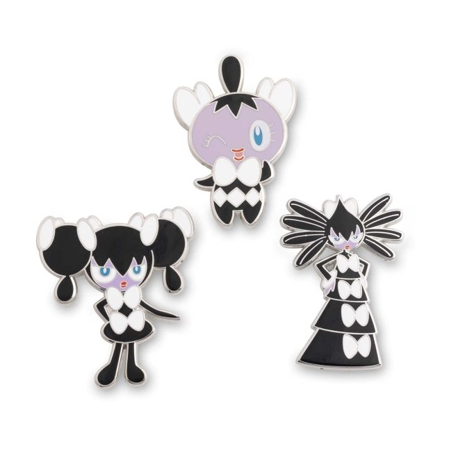 Gothita, Gothorita & Gothitelle Pokémon Pins (3-Pack) | Pokémon Center ...