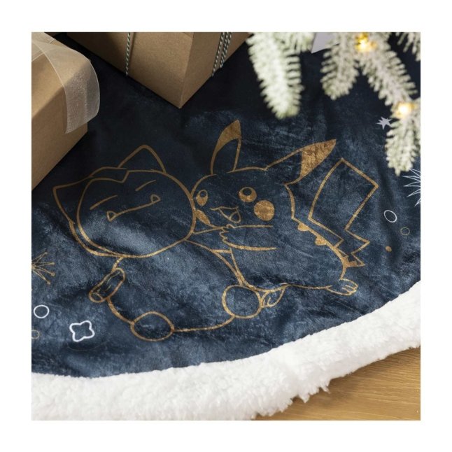Pokémon Winter Wonders Blue Tree Skirt | Pokémon Center Official Site