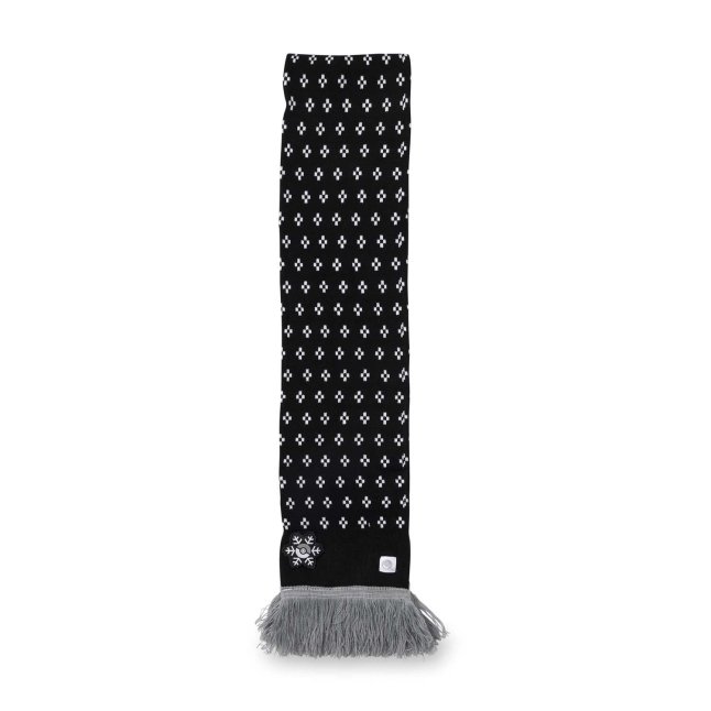 Riolu And Lucario Geometric Knit Scarf