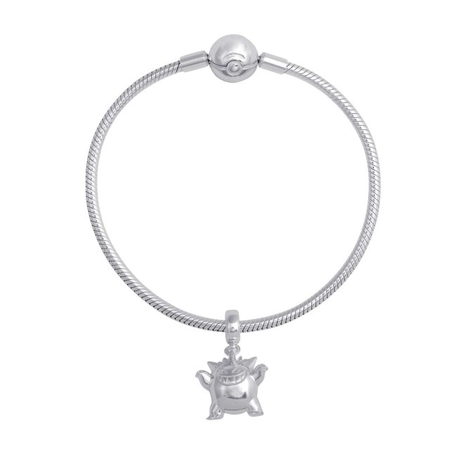 Pokémon Jewelry - Charms: Gengar Sterling Silver Dangle Charm | Pokémon ...