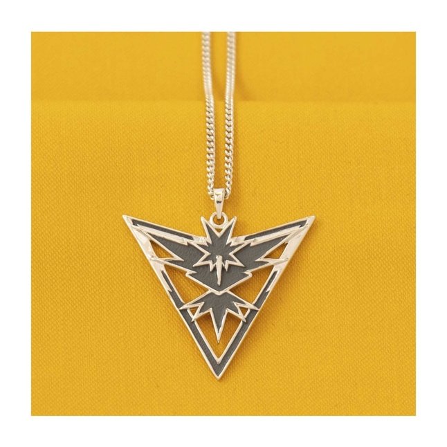 Pokémon Center × RockLove: Pokémon GO Team Instinct Sterling Silver ...