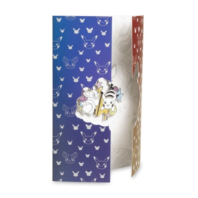 Pikachu & Yamper Electric Pals Pokémon Pins & Greeting Card | Pokémon ...