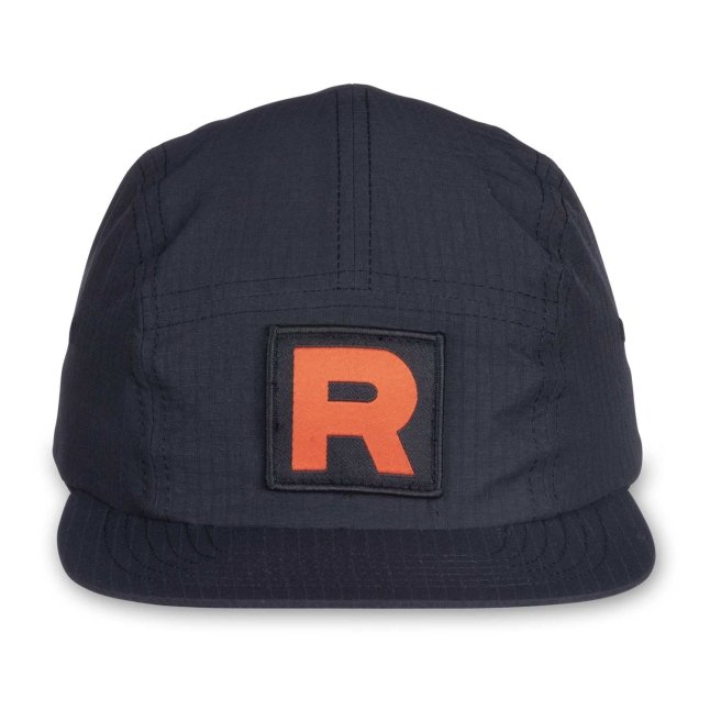 Team Rocket HQ Collection Black Five-Panel Hat (One Size-Adult ...