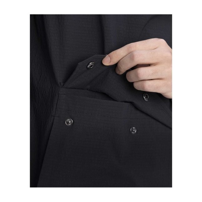 Team Rocket HQ Collection Black Pullover Anorak Jacket - Adult ...