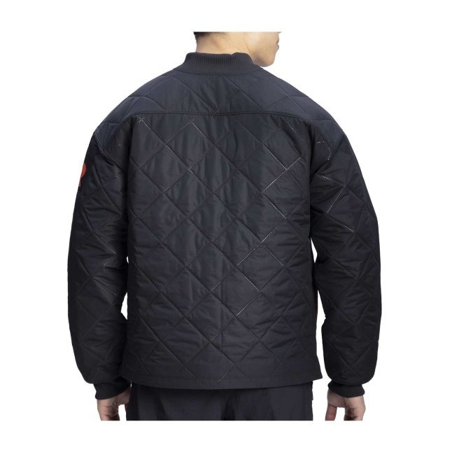 Team Rocket HQ Collection Black Quilted Jacket - Adult | Pokémon Center ...