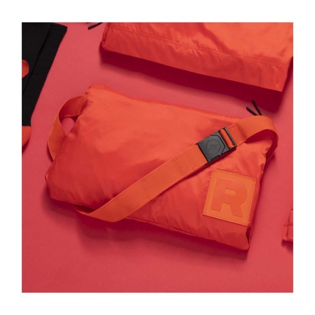 Team Rocket HQ Collection Red Packable Pullover Anorak Jacket - Adult ...