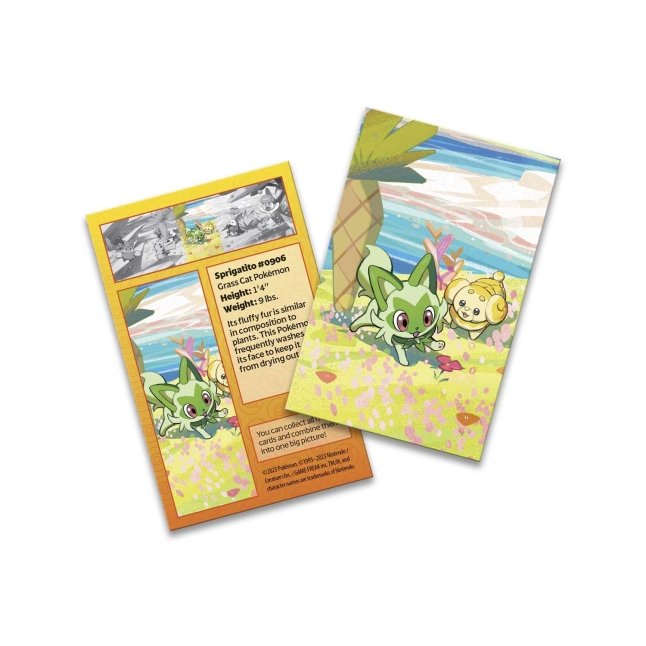 Pokémon TCG: Paldea Friends Mini Tin (Sprigatito) | Pokémon Center UK ...