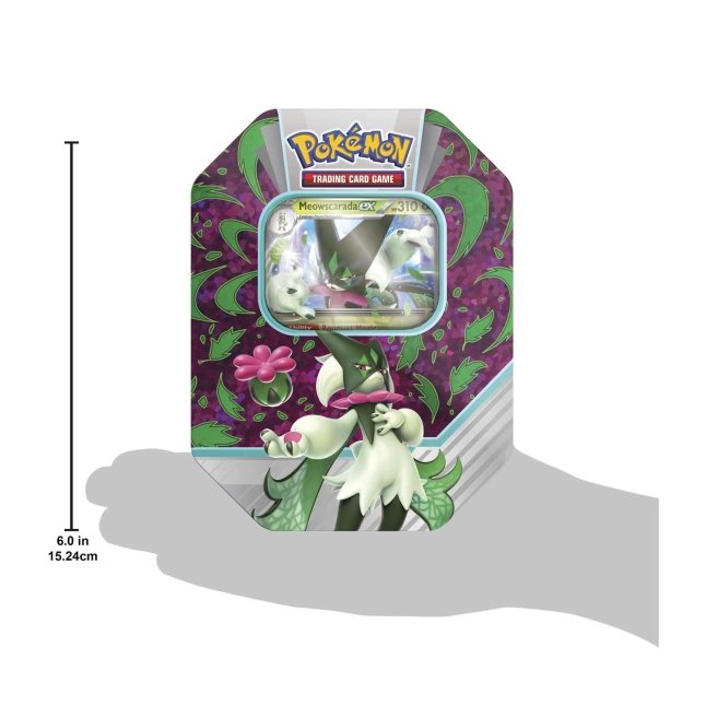 Pokémon TCG: Paldea Partners Tin (Meowscarada ex) | Pokémon Center UK ...