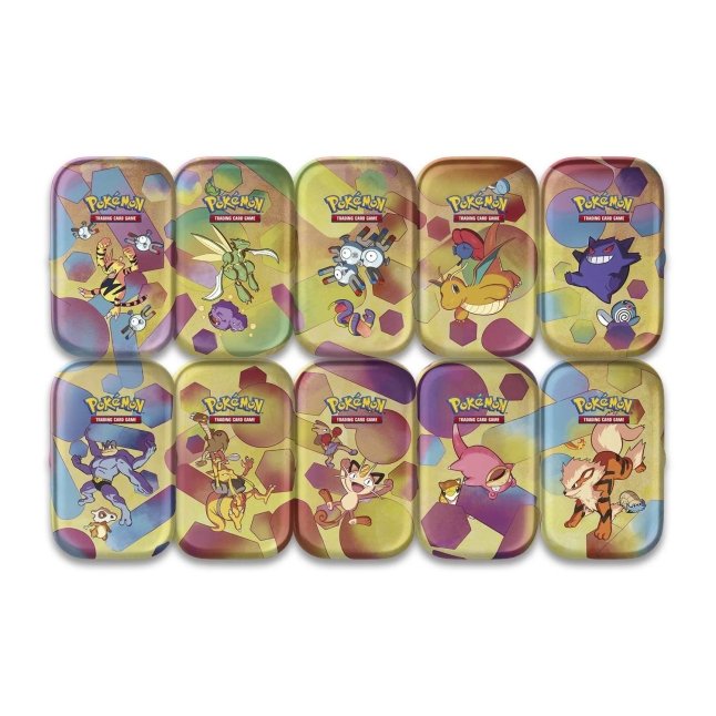 Pokémon Tcg Scarlet And Violet 151 Mini Tin Magneton And Ekans Pokémon Center Official Site