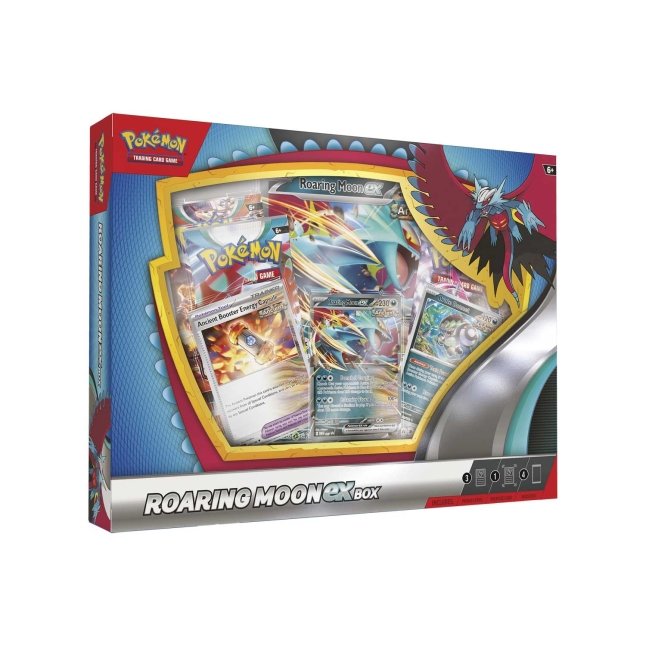 Pokémon TCG: Roaring Moon ex Box | Pokémon Center Official Site