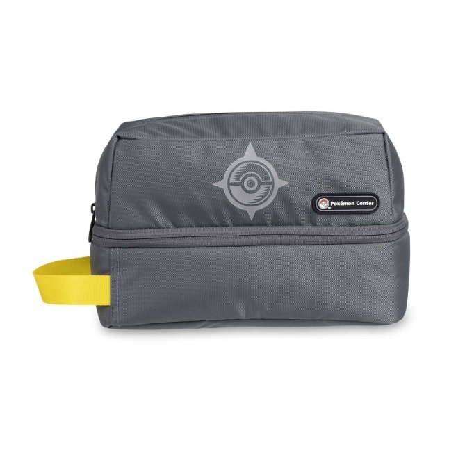 Pokémon Everyday Bags: Gray & Yellow Toiletry Bag | Pokémon Center ...