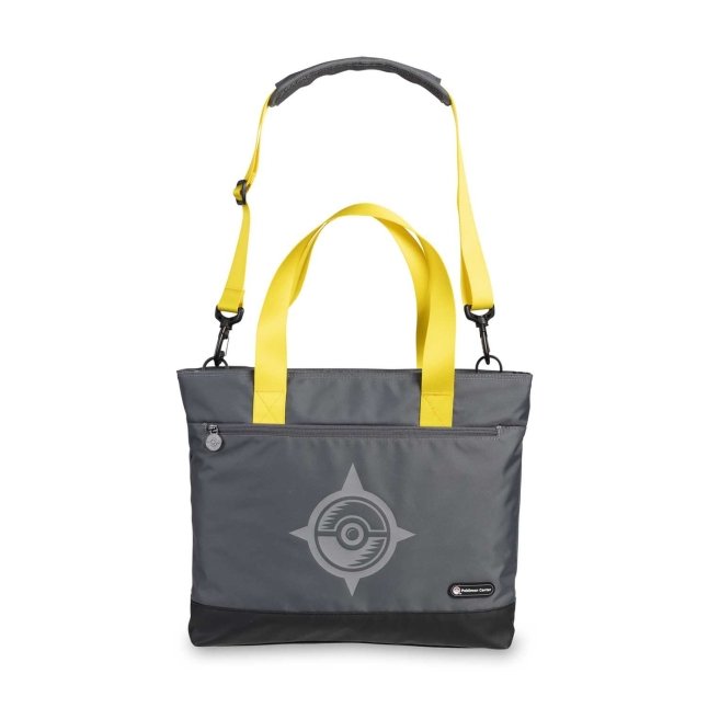 Pokémon Everyday Bags: Gray & Yellow Laptop Tote Bag | Pokémon Center ...