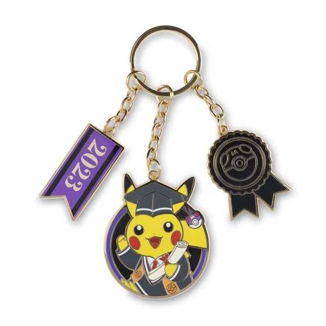 Graduation Pikachu 2023 Key Chain | Pokémon Center Canada Official Site