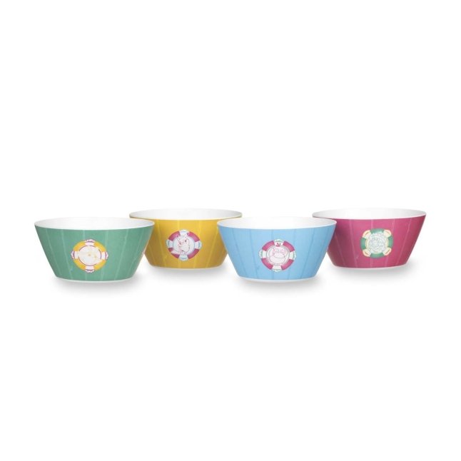 Pokémon Summer Days Snack Bowls (4-Pack) | Pokémon Center Canada ...