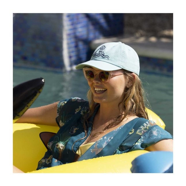 Lapras Pokémon Summer Days Turquoise Dad Hat | Pokémon Center UK ...