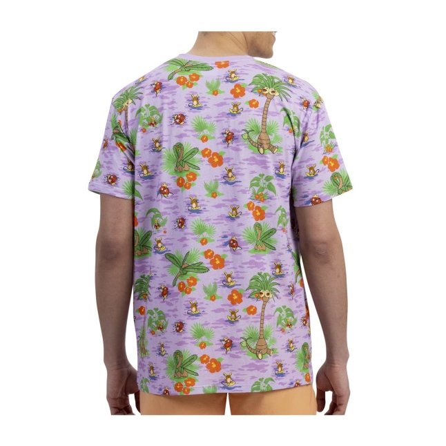Pokémon Tropical Summer Surf Blossoms Relaxed Fit Crew Neck T-Shirt ...