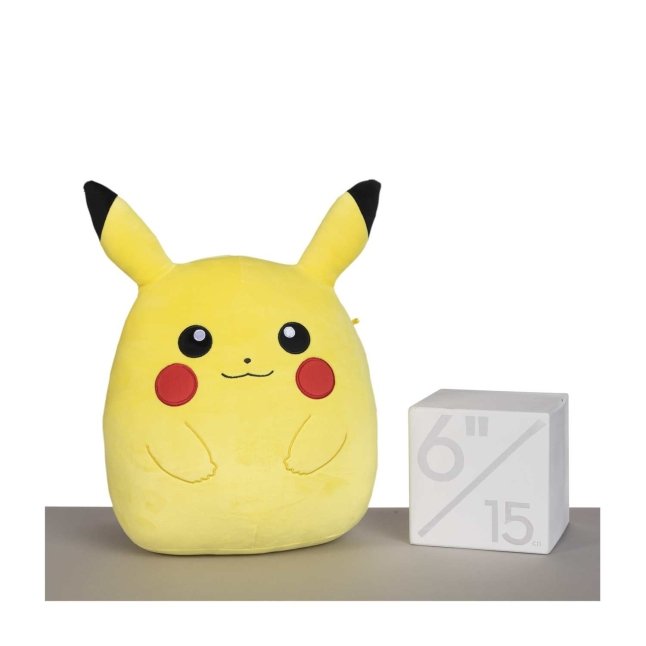 Pikachu Squishmallows Plush - 12 In. | Pokémon Center Official Site