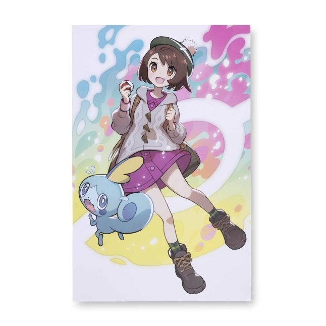 Pokémon Trainers Posters (Set D) (6-Pack) | Pokémon Center Official Site