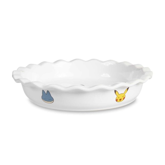 Pikachu & Munchlax Pokémon Holiday Pie Dish | Pokémon Center Official Site