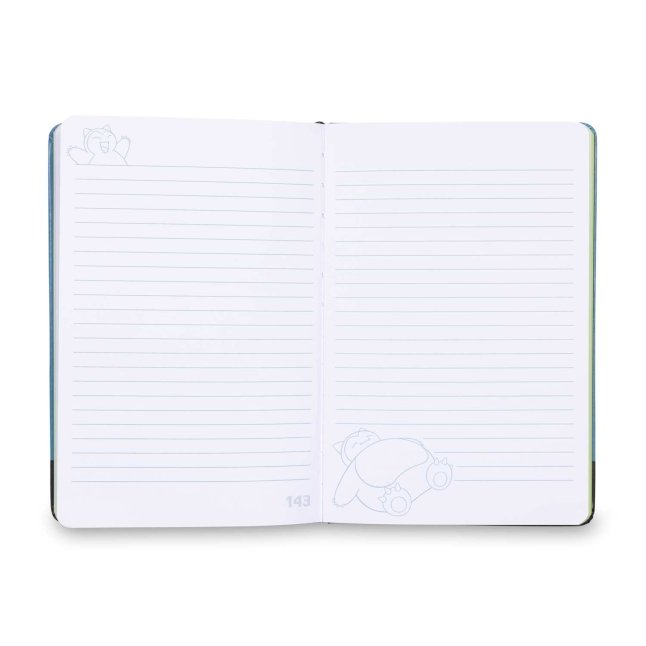 Snorlax Color Block Pokémon Fundamentals Notebook | Pokémon Center UK ...