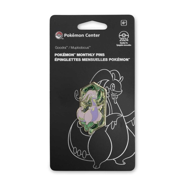 Goodra Pokémon Monthly Pins: Dragon Types Pin (6 of 12) | Pokémon ...