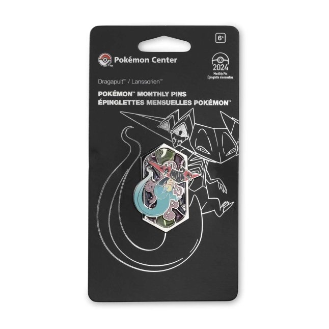 Dragapult Pokémon Monthly Pins: Dragon Types Pin (2 of 12) | Pokémon ...