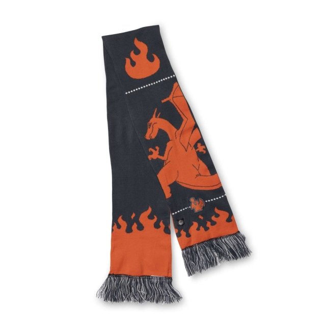 Charizard Chill Knit Scarf (One Size-Adult) | Pokémon Center UK ...