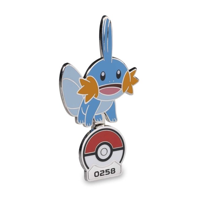 Pokémon Gallery Pins: Mudkip Standing Pin | Pokémon Center Official Site
