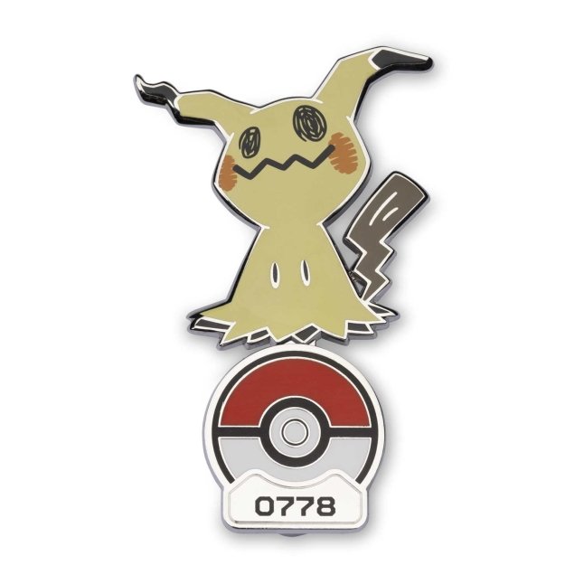 Pokémon Gallery Pins: Mimikyu Standing Pin | Pokémon Center Official Site